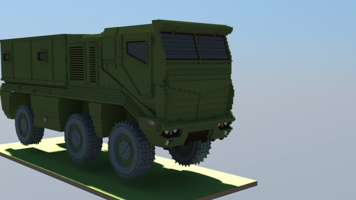 The armored car "Typhoon" Minecraft Map