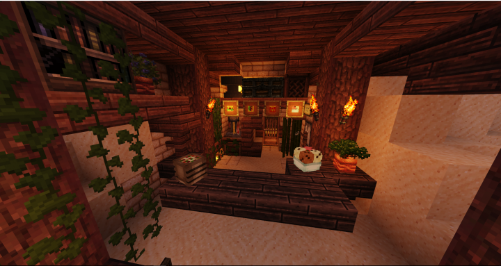 Jungle Beach Bar Minecraft Map