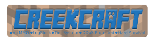 CreekCraft - Back online and up to date! Minecraft Server