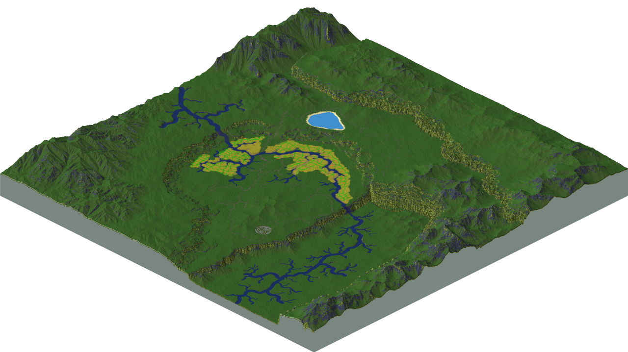 Emerald Hills Re-Imagined Minecraft Map