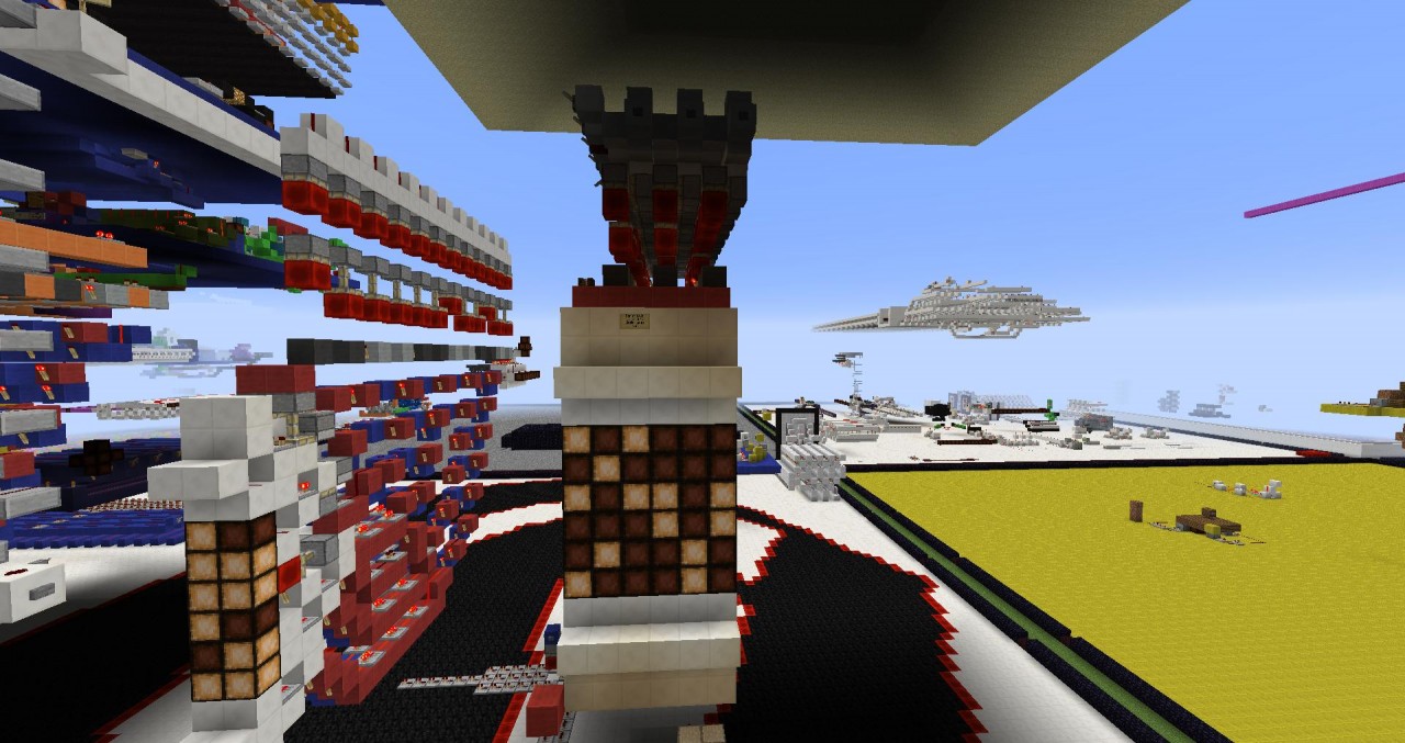 6x2 pixels stackable Screen Minecraft Map