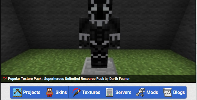 Superheroes Unlimited Resource Pack Minecraft Texture Pack