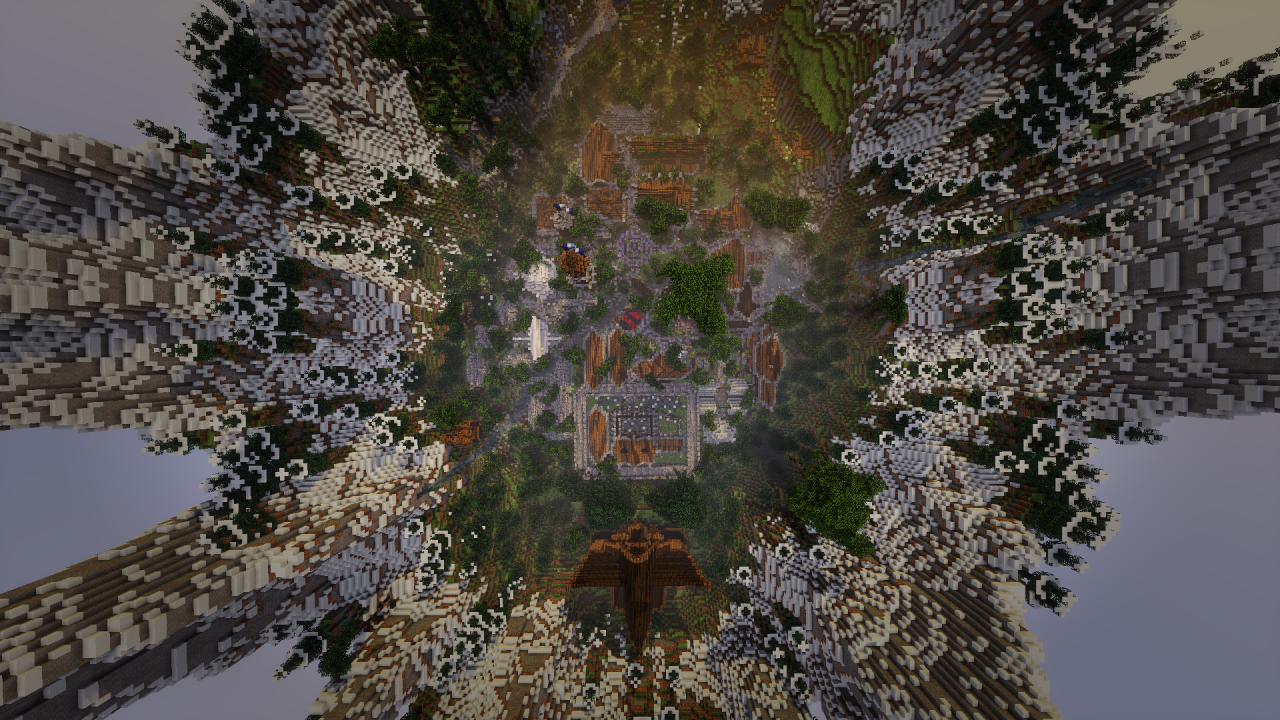 The Town of Rengaw Minecraft Map