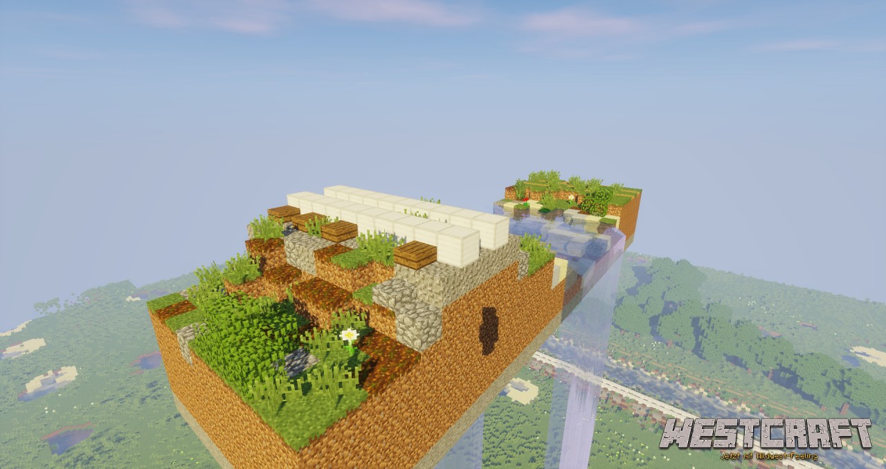 Rails and River Minecraft Map