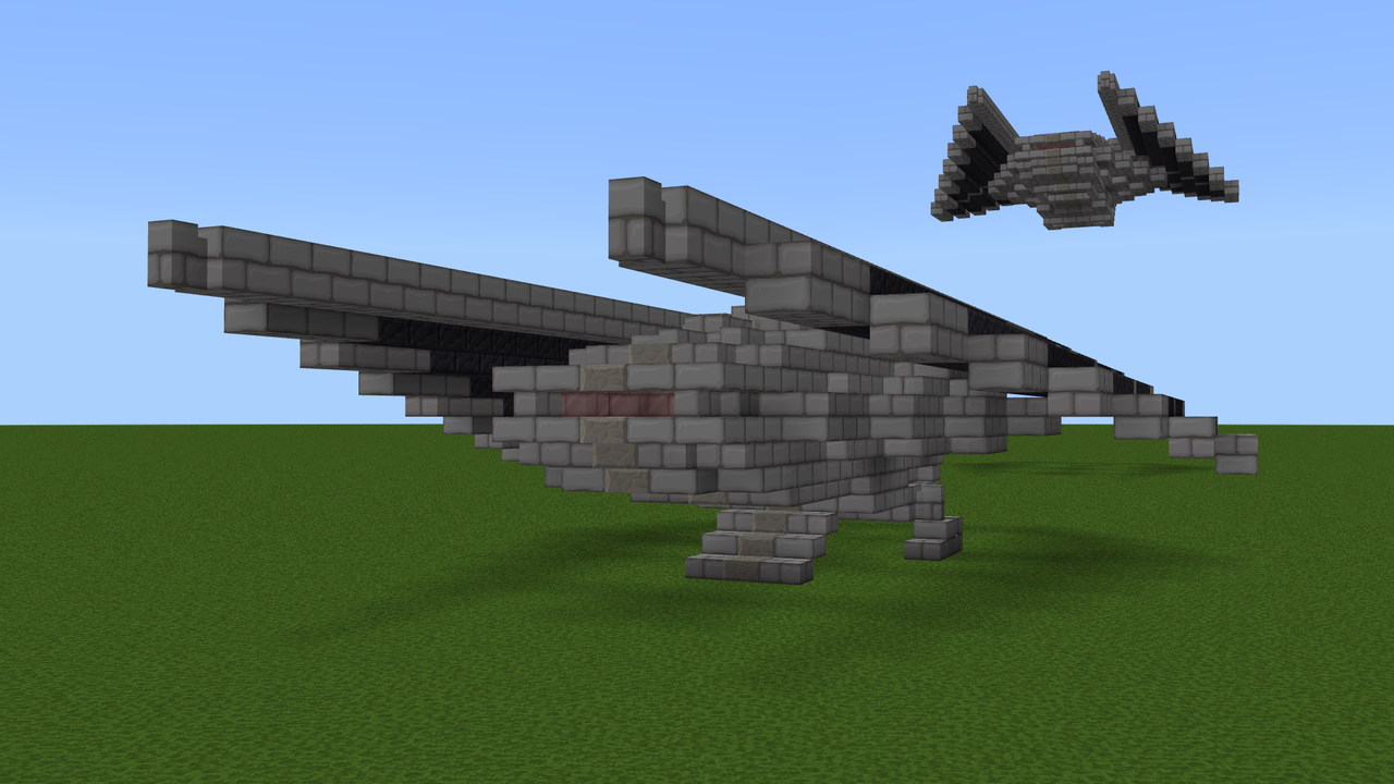 TIE/rp Reaper attack lander Minecraft Map