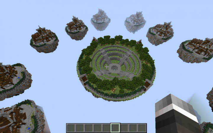 Skywars Map- Secret Garden Minecraft Map