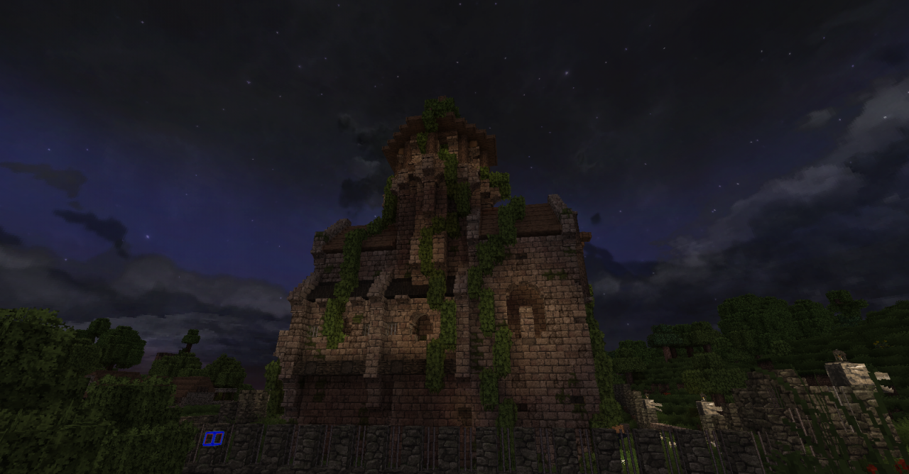 medieval keep / magic school Minecraft Map