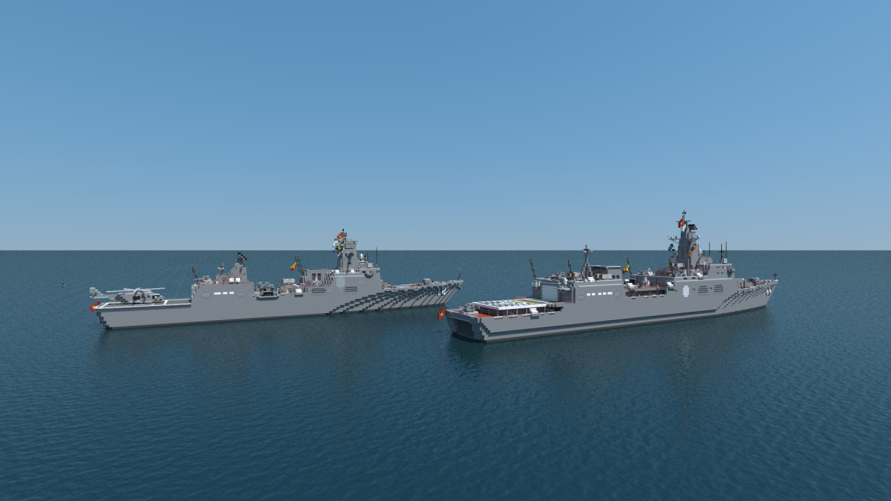 Projet 100s- Class Destroyer Minecraft Map