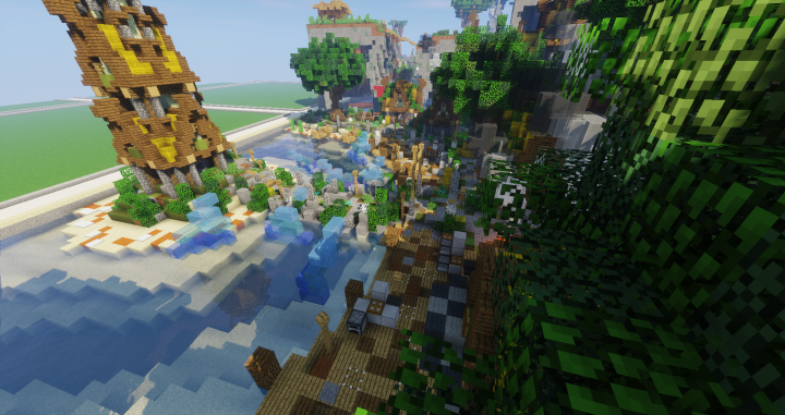 Fishing town - plot - by Iv3r Minecraft Map