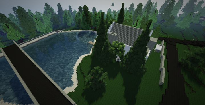 Forest house Minecraft Map