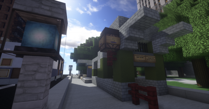 IRT Subway Kiosk - A [1:1] Model Minecraft Map