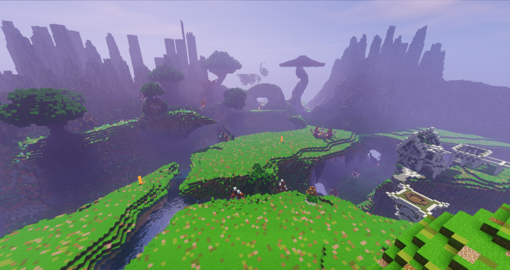 Epic Fantasy World Minecraft Map
