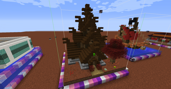 One Chunk Viking "Church" Minecraft Map