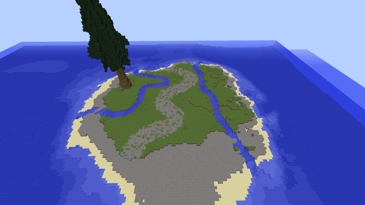 minecraft worldpainter island map Minecraft Map
