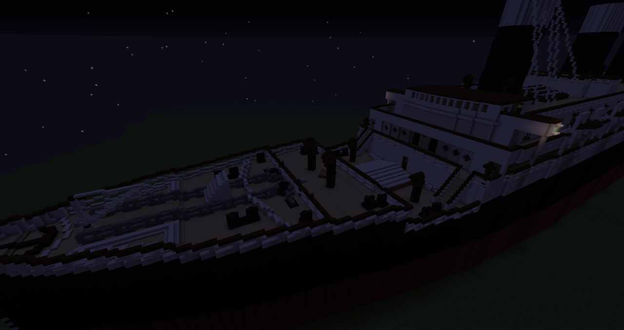 Ocean Liner (4:1) Minecraft Map