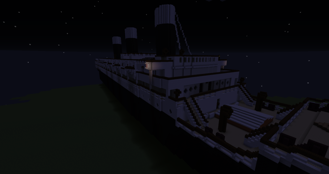 Ocean Liner (4:1) Minecraft Map