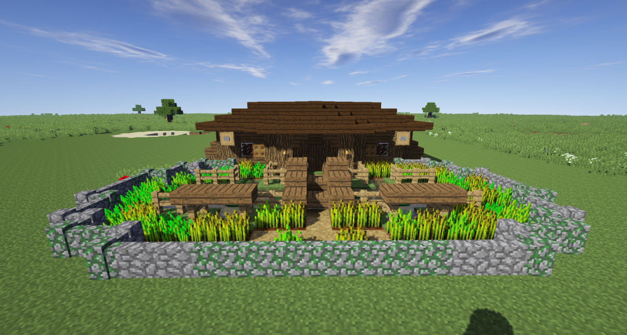 Spacious Wooden House Minecraft Map
