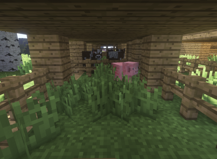 Four-Person Survival Base Minecraft Map