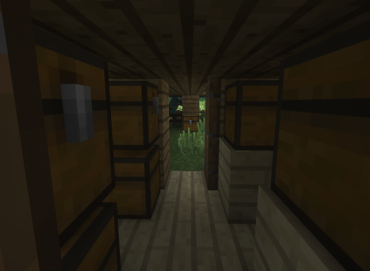 Four-Person Survival Base Minecraft Map