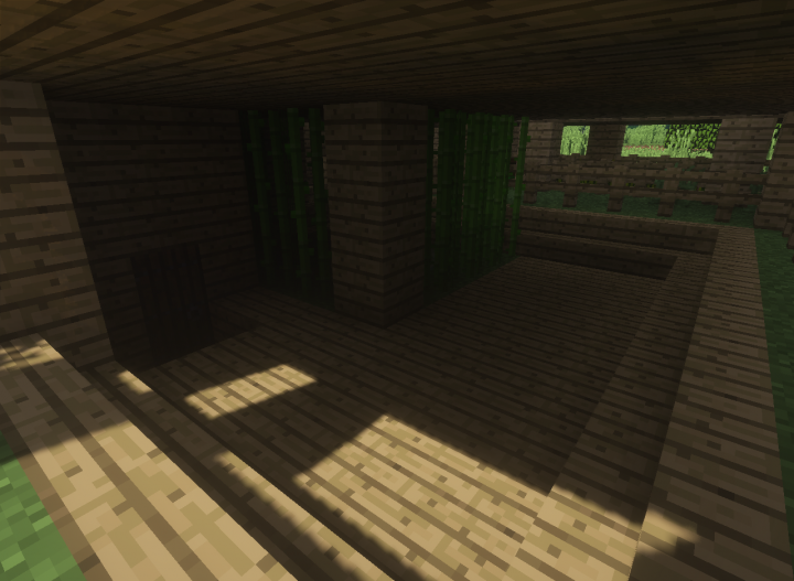 Four-Person Survival Base Minecraft Map