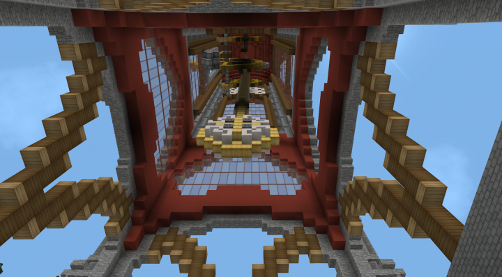 KiqsRocks -- Steampunk Lobby & City Minecraft Map