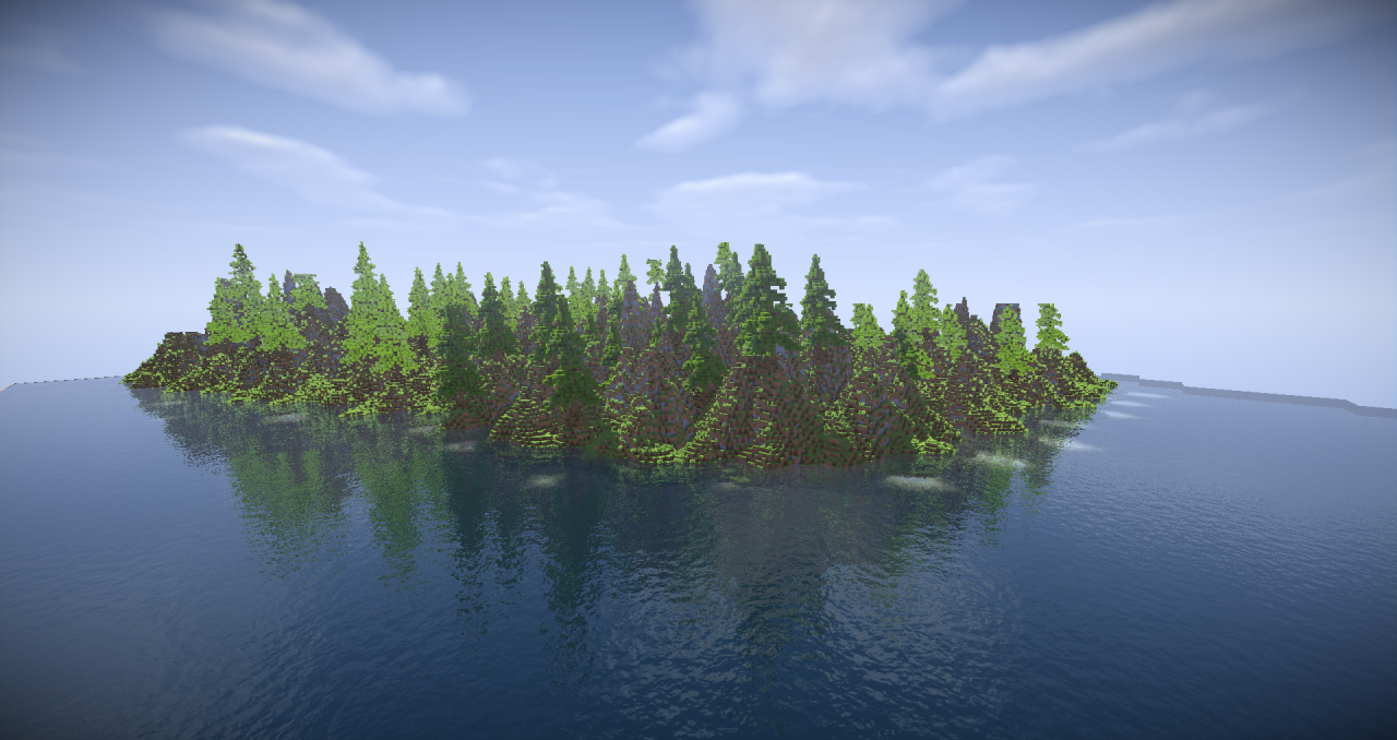 Mauntains Impress | A 500x500 Project | By StopWalking Minecraft Map