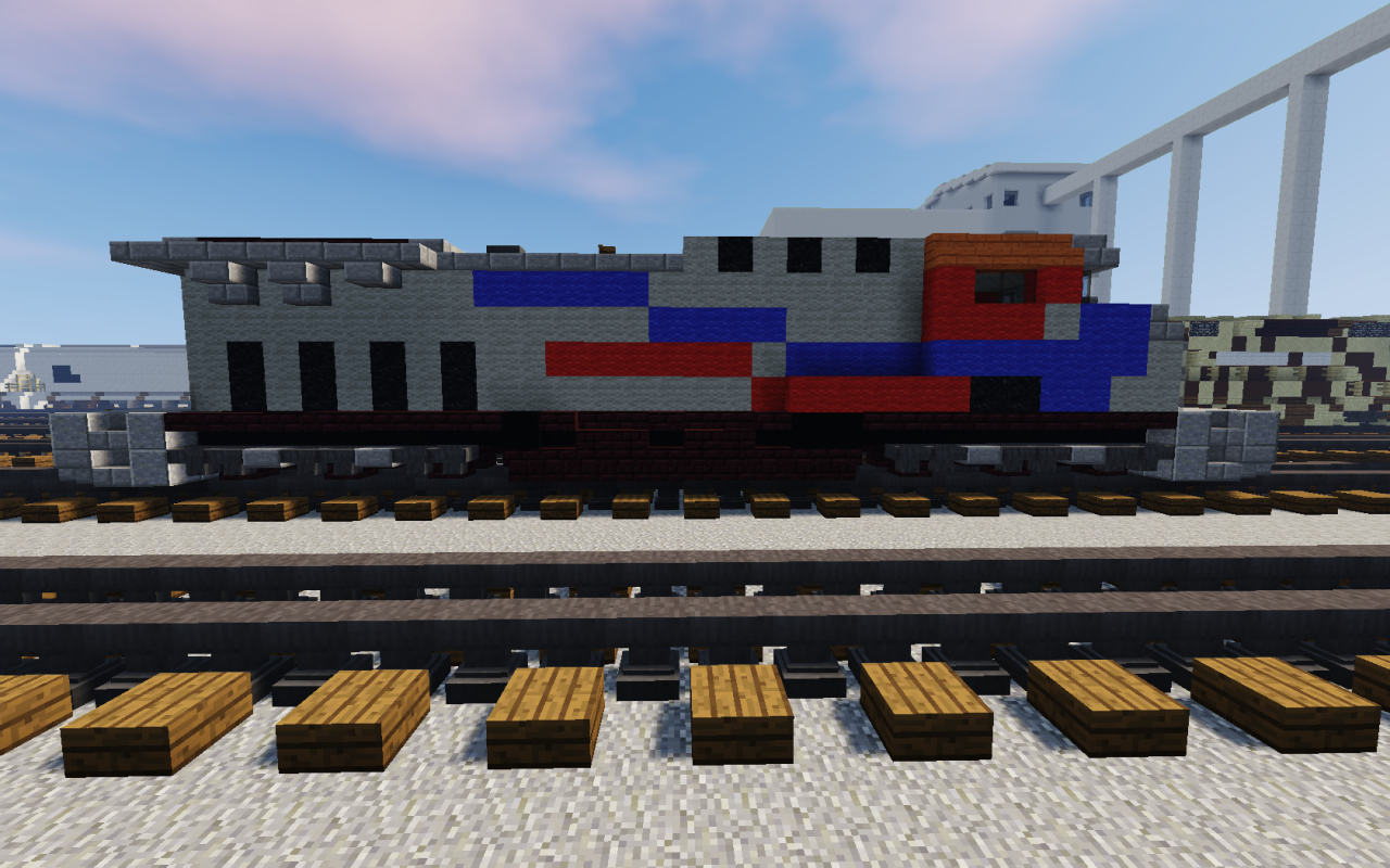 GE AC4400CW Demonstrator Minecraft Map