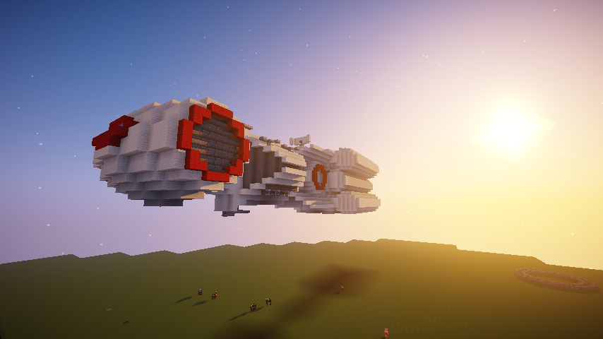Rebel Blockade Runner Minecraft Map