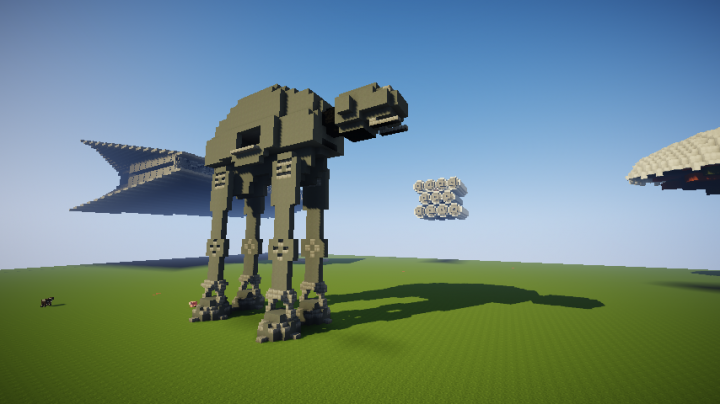 AT-AT Imperial Walker Minecraft Map