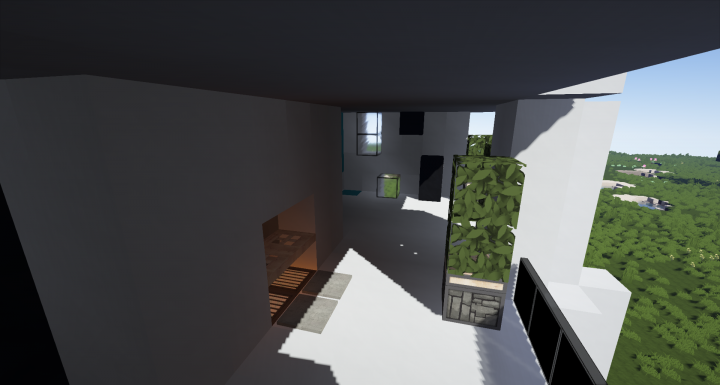 One Chunk Apartment Minecraft Map