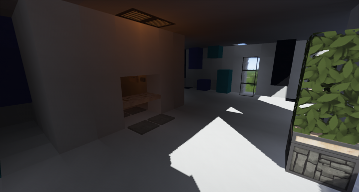 One Chunk Apartment Minecraft Map