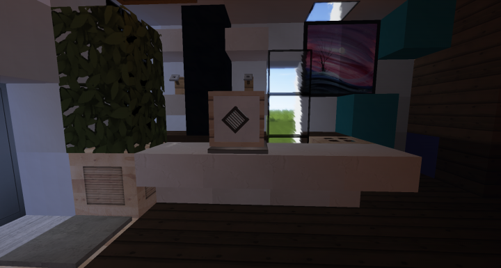 One Chunk Apartment Minecraft Map