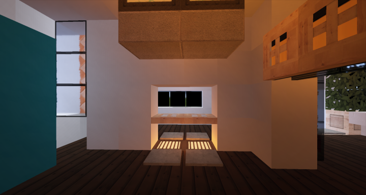 One Chunk Apartment Minecraft Map