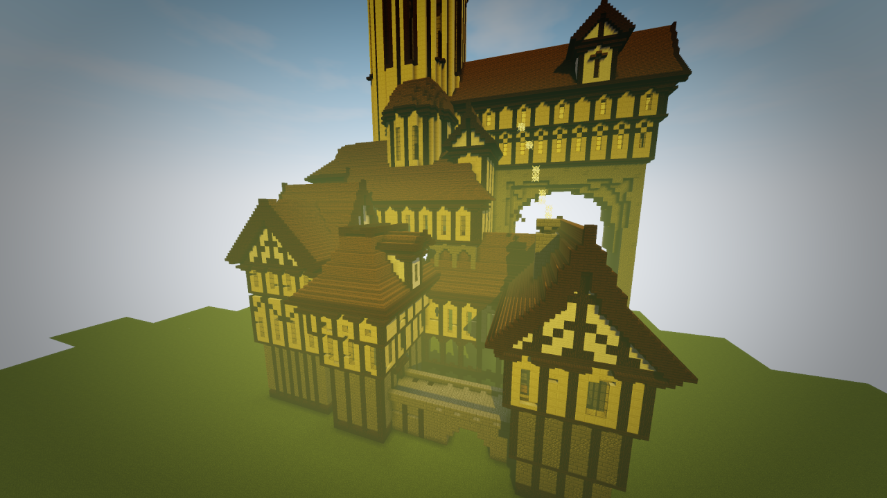 Medieval town hall - by Stelix3 Minecraft Map