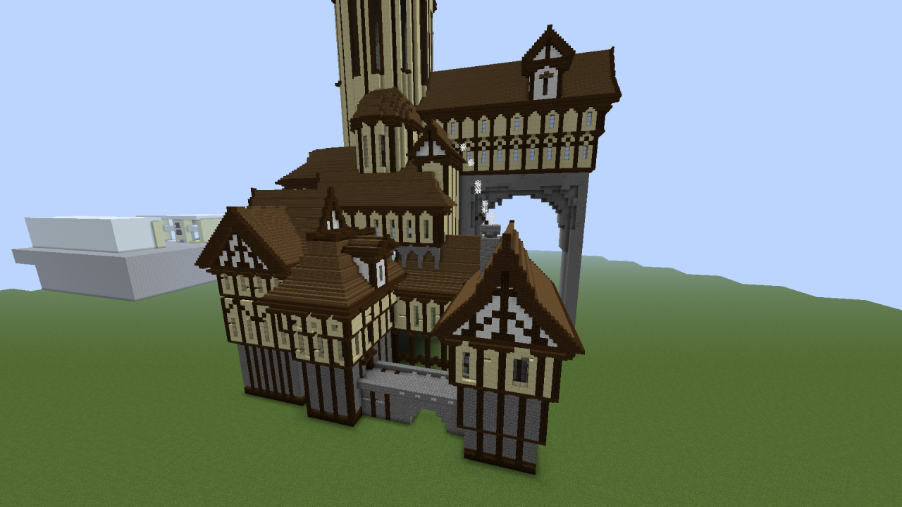 Medieval town hall - by Stelix3 Minecraft Map