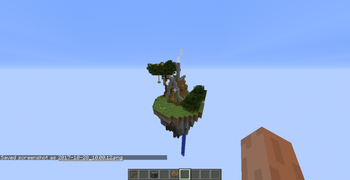 Floating Island house!! Minecraft Map
