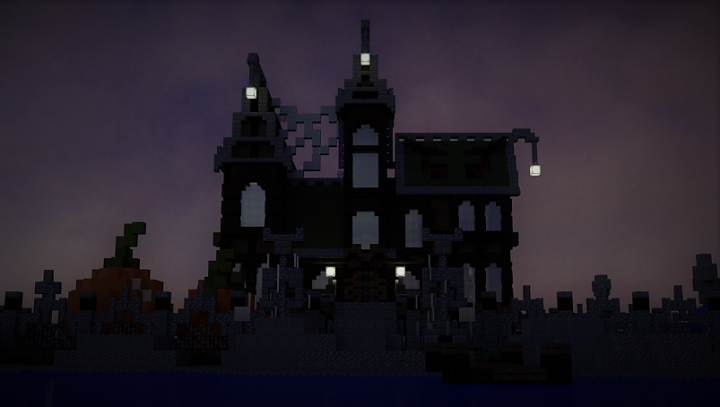 Hemsokt, Classic halloween haunted house. Minecraft Map