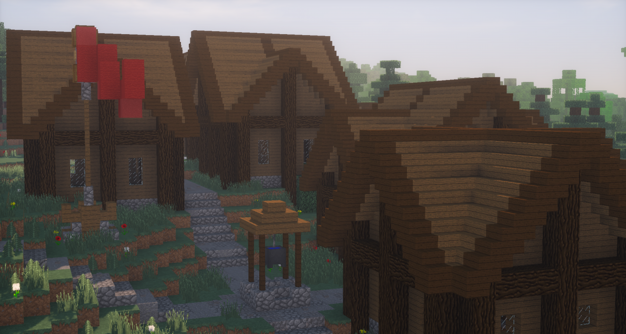 Spruce Village -Transformed- Minecraft Map