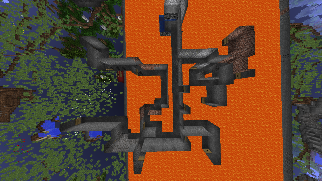 Lava Parkour Minecraft Map