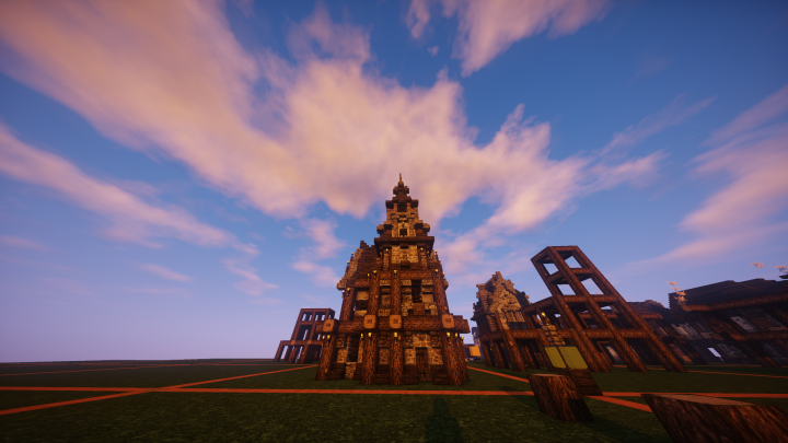 Old Styled Colonial House Minecraft Map