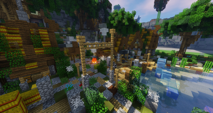 Fishing town - plot - by Iv3r Minecraft Map