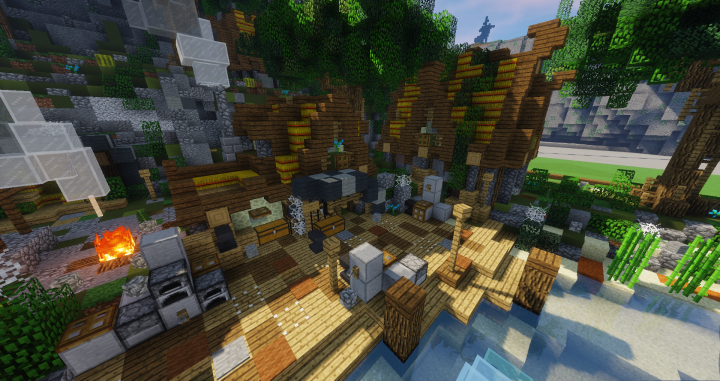 Fishing town - plot - by Iv3r Minecraft Map