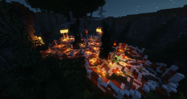 Heaven/hell skyblock - spawn - by Iv3r Minecraft Map