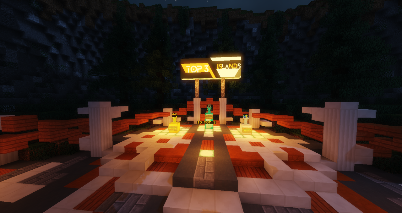 Heaven/hell skyblock - spawn - by Iv3r Minecraft Map