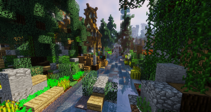 Large medieval village - WIP - Plot - By Iv3r Minecraft Map