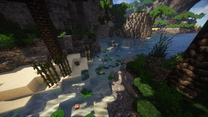Tropic Coast Village Minecraft Map