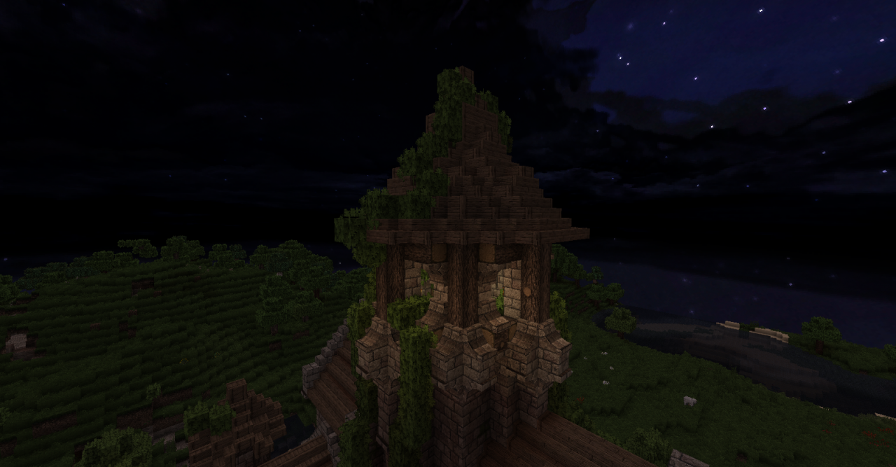 medieval keep / magic school Minecraft Map