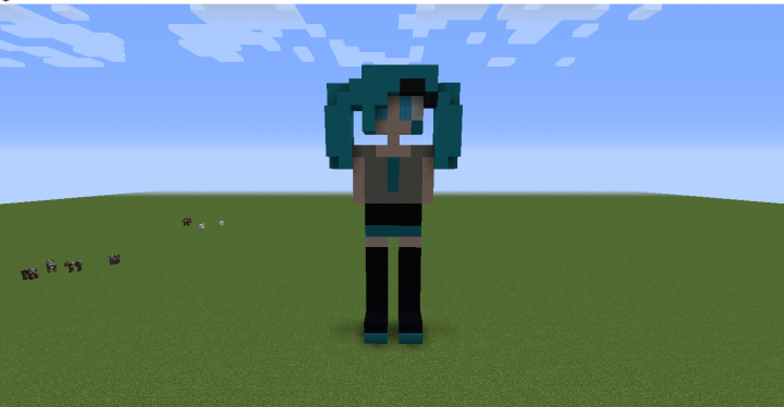Hatsune Miku stachu Minecraft Map