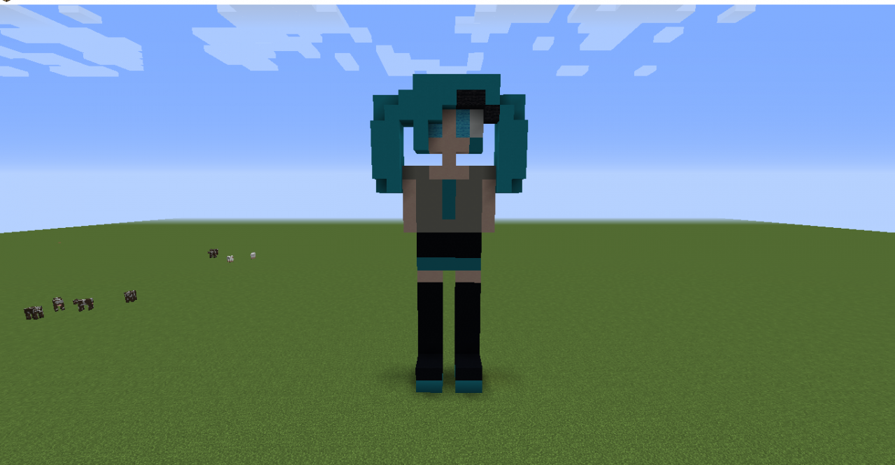 Hatsune Miku stachu Minecraft Map