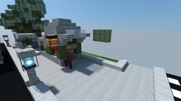 IRT Subway Kiosk - A [1:1] Model Minecraft Map